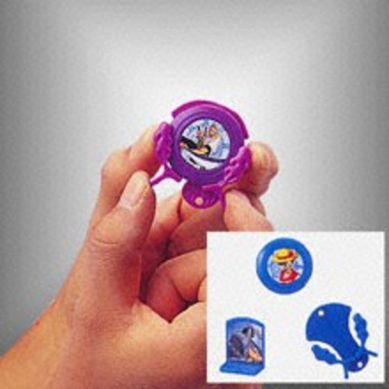 Bandai TV animation ONE PIECE Disc Shooter Battle game (set of 12 ...