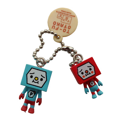 Yujin Chara Pot To-Fu OYAKO tofu Figure double Swing Mascot (set of 7 ...