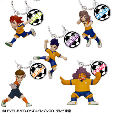 Takara TOMY Yujin Inazuma Eleven GO Figure Keychain 2 (set of 5 ...