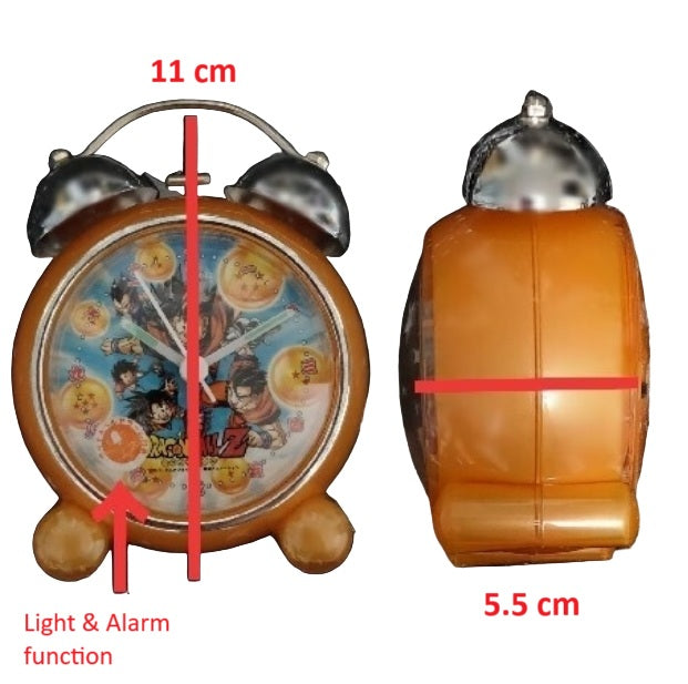 Morimoto Sangyo Dragon Ball Z Mini Twin Bell Alarm Clock with light ...