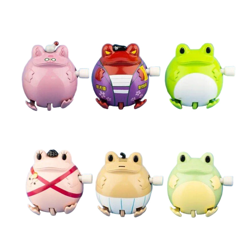 Bandai Frog Style Collection DASH! wind-up spring Frog Race (set of 6 ...