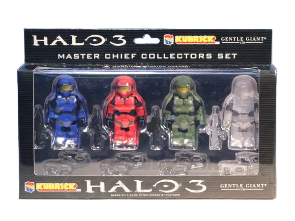 Medicom Kubrick Gentle Giant HALO 3 Master Chief Collectors Set #1 ...