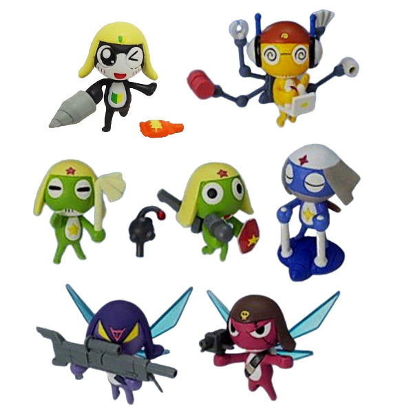 Bandai FC Sergeant Keroro Gunso Full Color Keroro figure (set of 7 ...