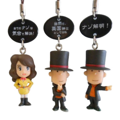 Takara TOMY Professor Layton & the Eternal Diva figure swing (set of 6 ...