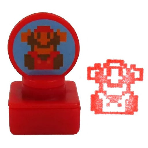 EPOCH Nintendo Super Mario Bros. World Map Stamp Chop (set of 12 ...