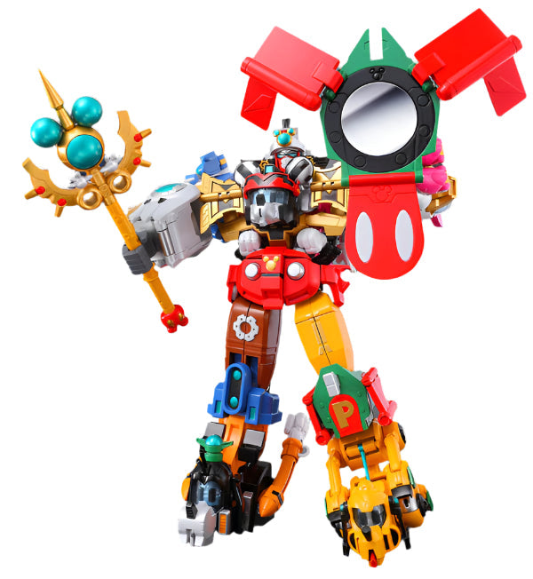 Bandai Chogokin Chou Gattai King Robo Mickey & Friends Action figure ...