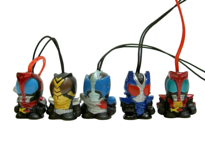 Bandai Kamen Masked Rider Kabuto figure Cast-Off Mascot (set of 5 ...