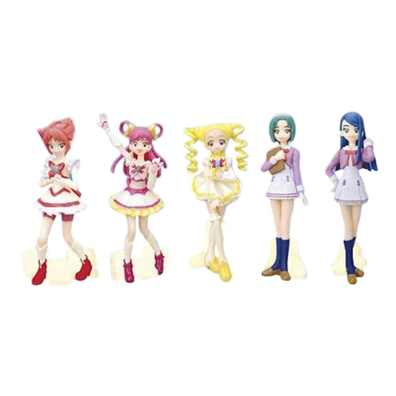 Bandai Precure Yes! Pretty Cure 5 Pretty Model gashapon figure (set of ...