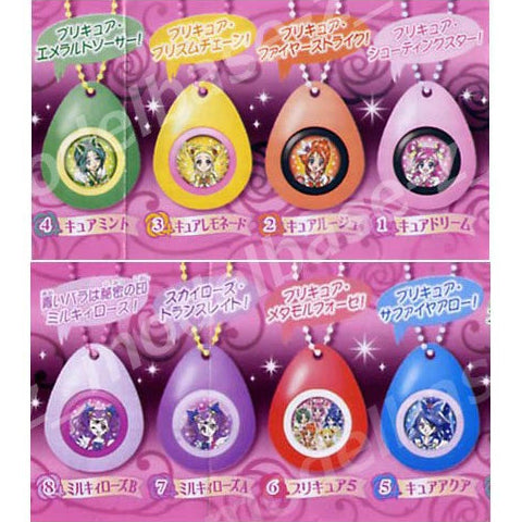 Bandai Precure Yes! Pretty Cure 5 GoGo! Sound Drop Compact 2 (set of 8 ...
