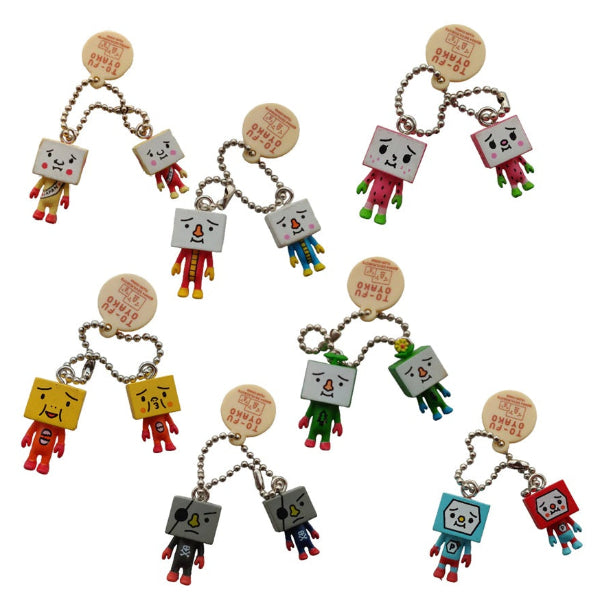 Yujin Chara Pot To-Fu OYAKO tofu Figure double Swing Mascot (set of 7 ...