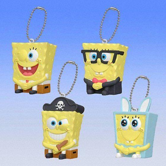 Bandai Funyu Funyu Sponge Bob Cosplay Collection Gashapan figure (set ...