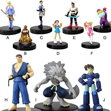 Bandai Full Color Capcom All Stars Collection Gashapon figure (set of ...